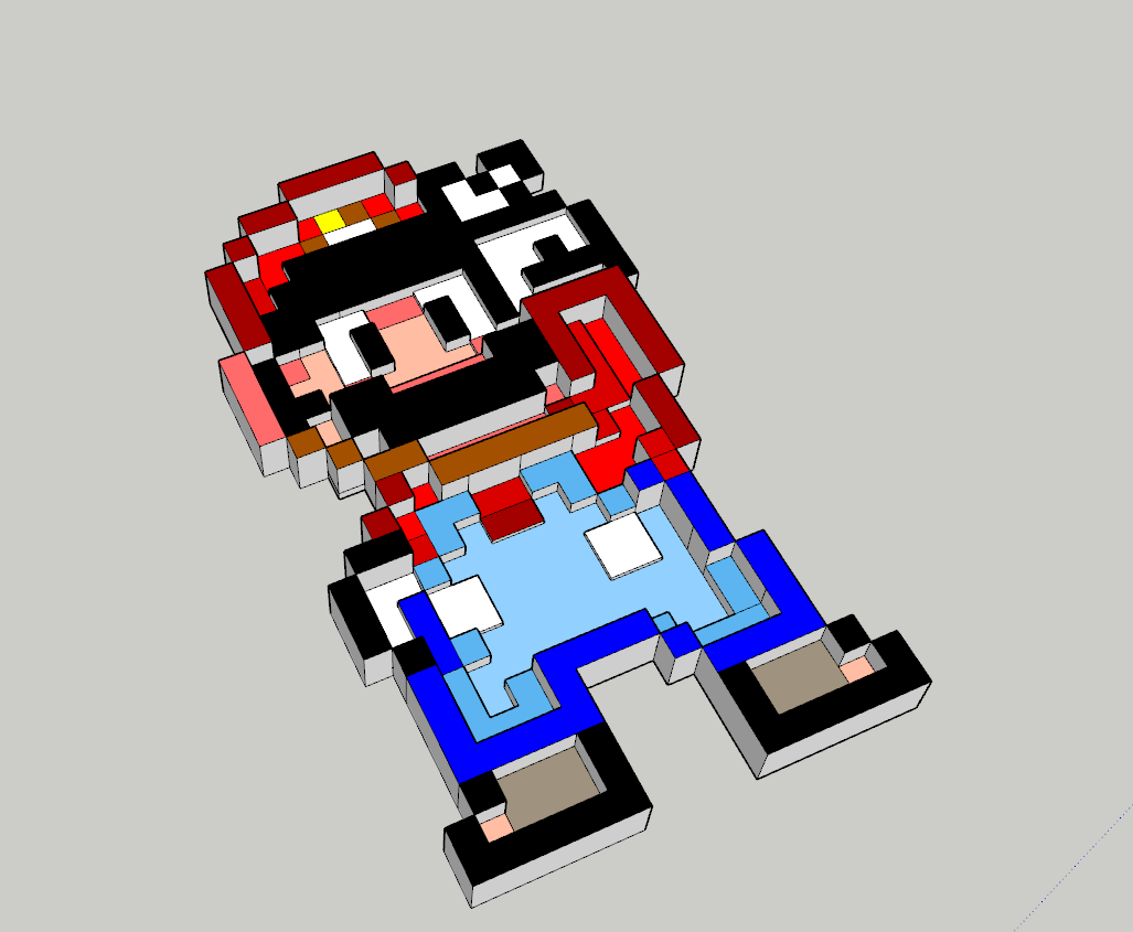 16 Bit Mario Characters